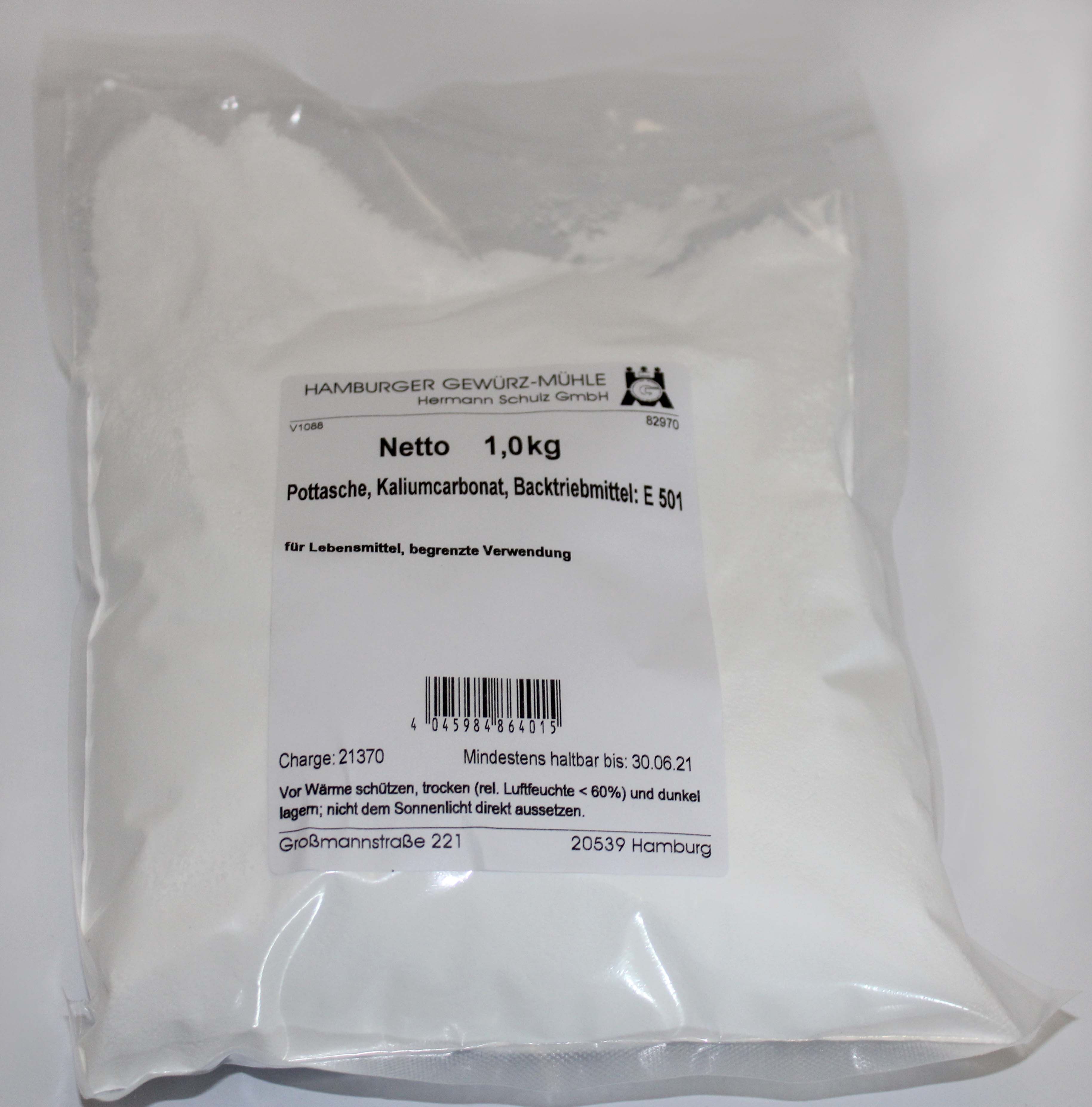 Pottasche 1kg | 10919 - Backring Nord