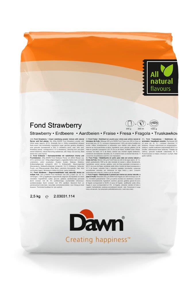 Dawn SahneFond Erbeere 2x2,5kg | 06704 - Backring Nord