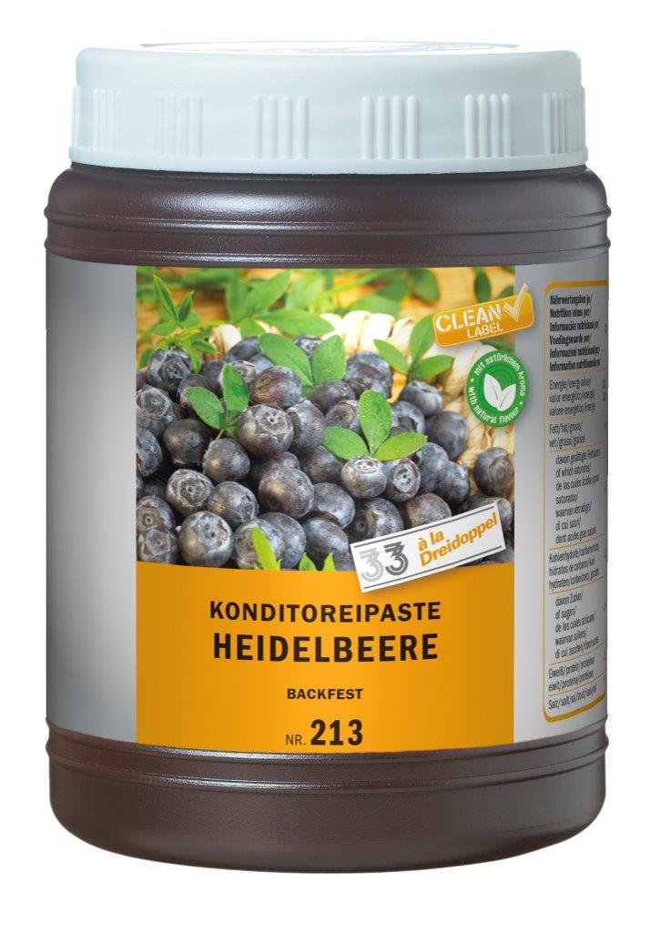 DreiDoppel Paste Heidelbeere 1kg | 06251 - Backring Nord