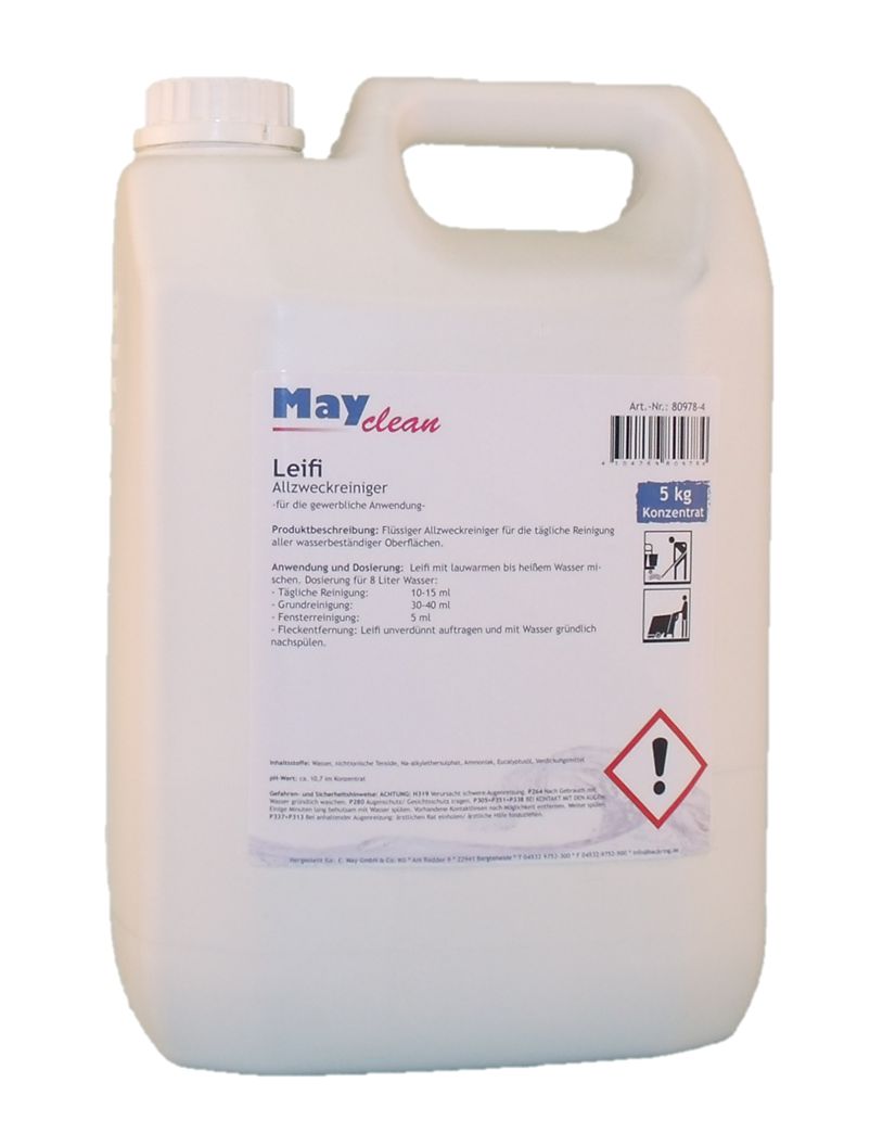 Mayclean Leifi Oberflächen 5kg | 80978 - Backring Nord