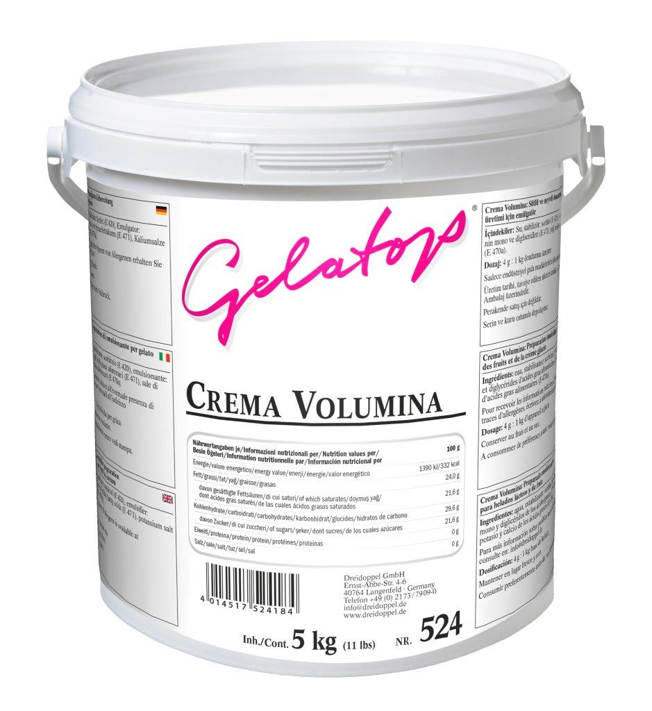 DreiDoppel Creme Volumina Gelatop 5kg | 20708 - Backring Nord