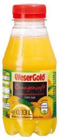 Wesergold Orangensaft 6x0,33l PET | 38187 - Backring Nord