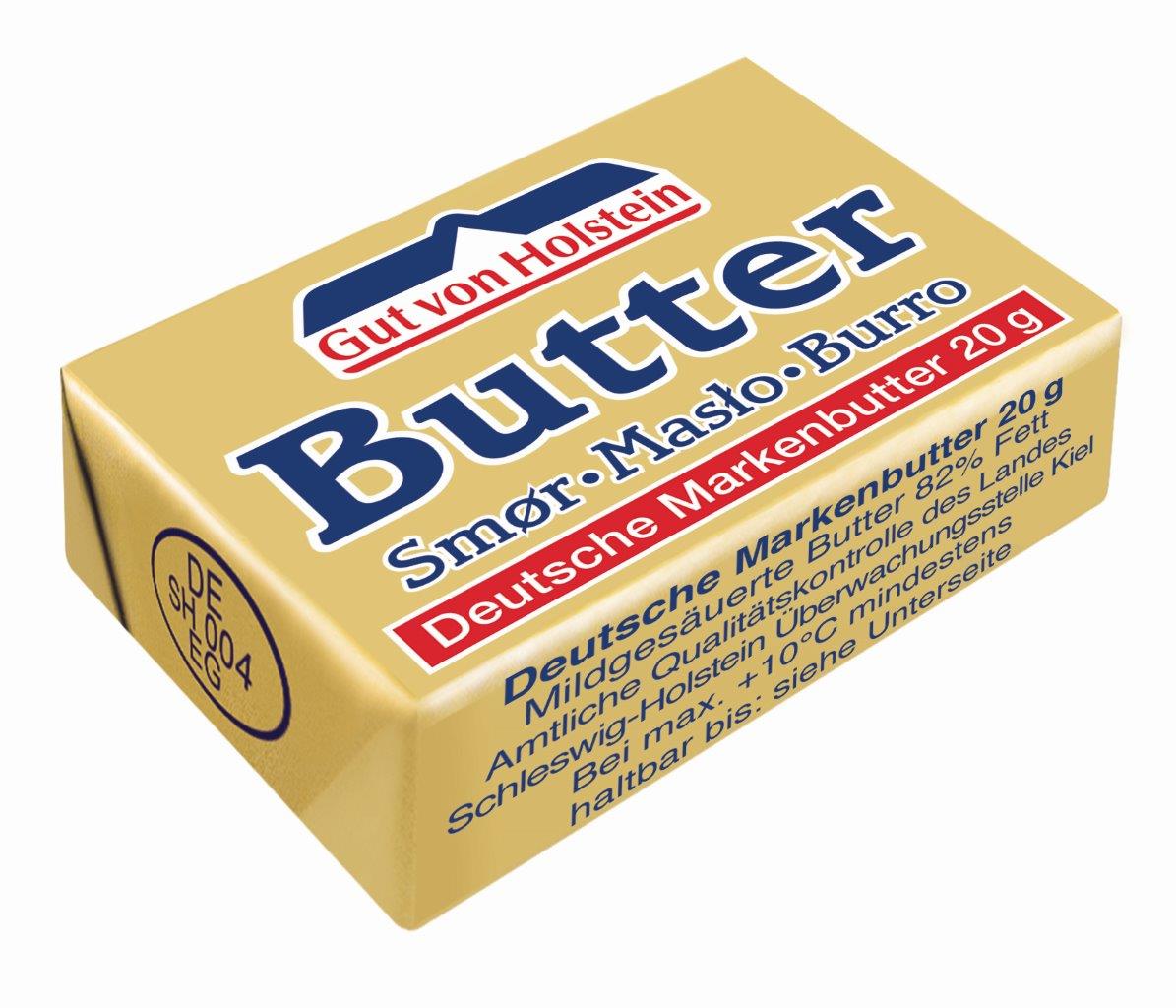 Portionsbutter 100x20g | 47010 - Backring Nord