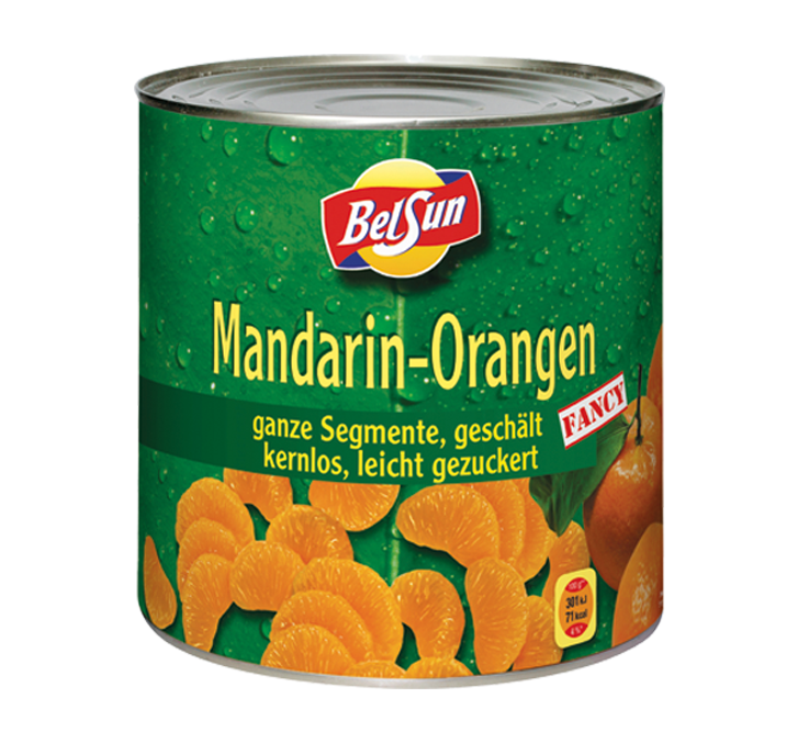 Mandarin Orangen 6x2.650ml Dosen Abtropfgewicht 1.500g | 14036 ...