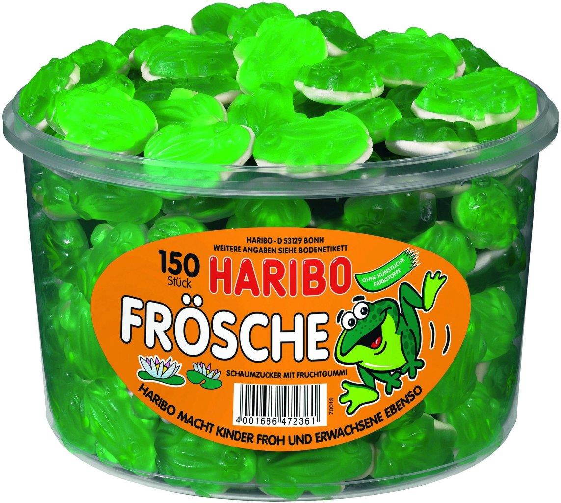Haribo Frösche 150er Dose | 33041 - Backring Nord