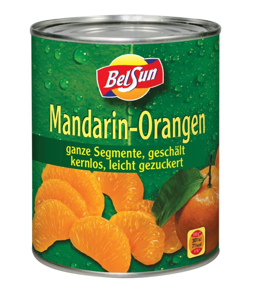 Mandarinen Orangen 1/1 12x850ml | 14032 - Backring Nord